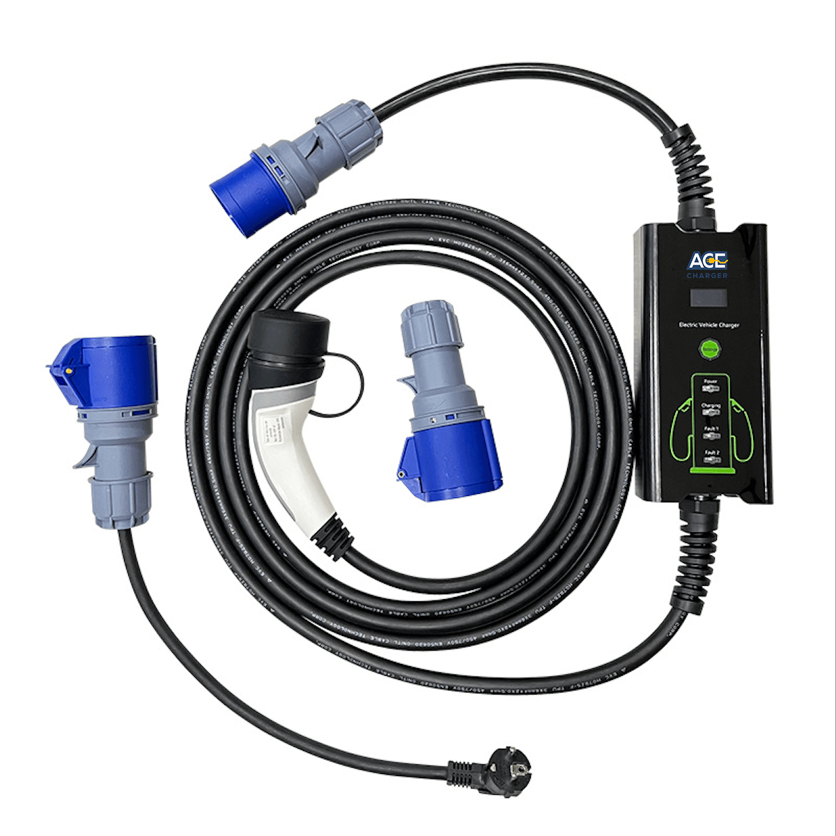 Wholesale BEmeleon Level 2 Portable EV Charger 2.2KW-7KW Factory and ...